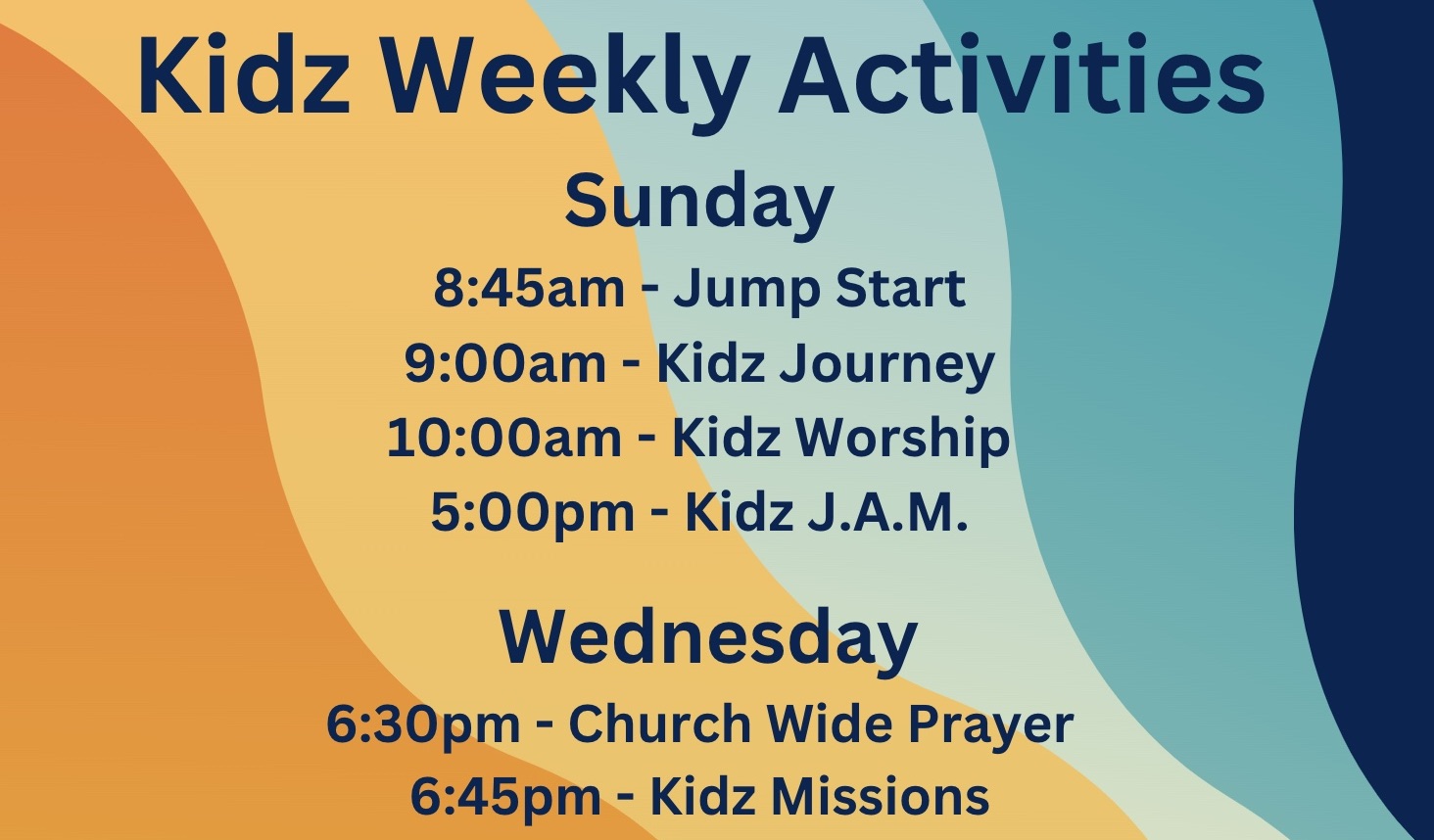KidZone Ministry - South Florence Baptist Church